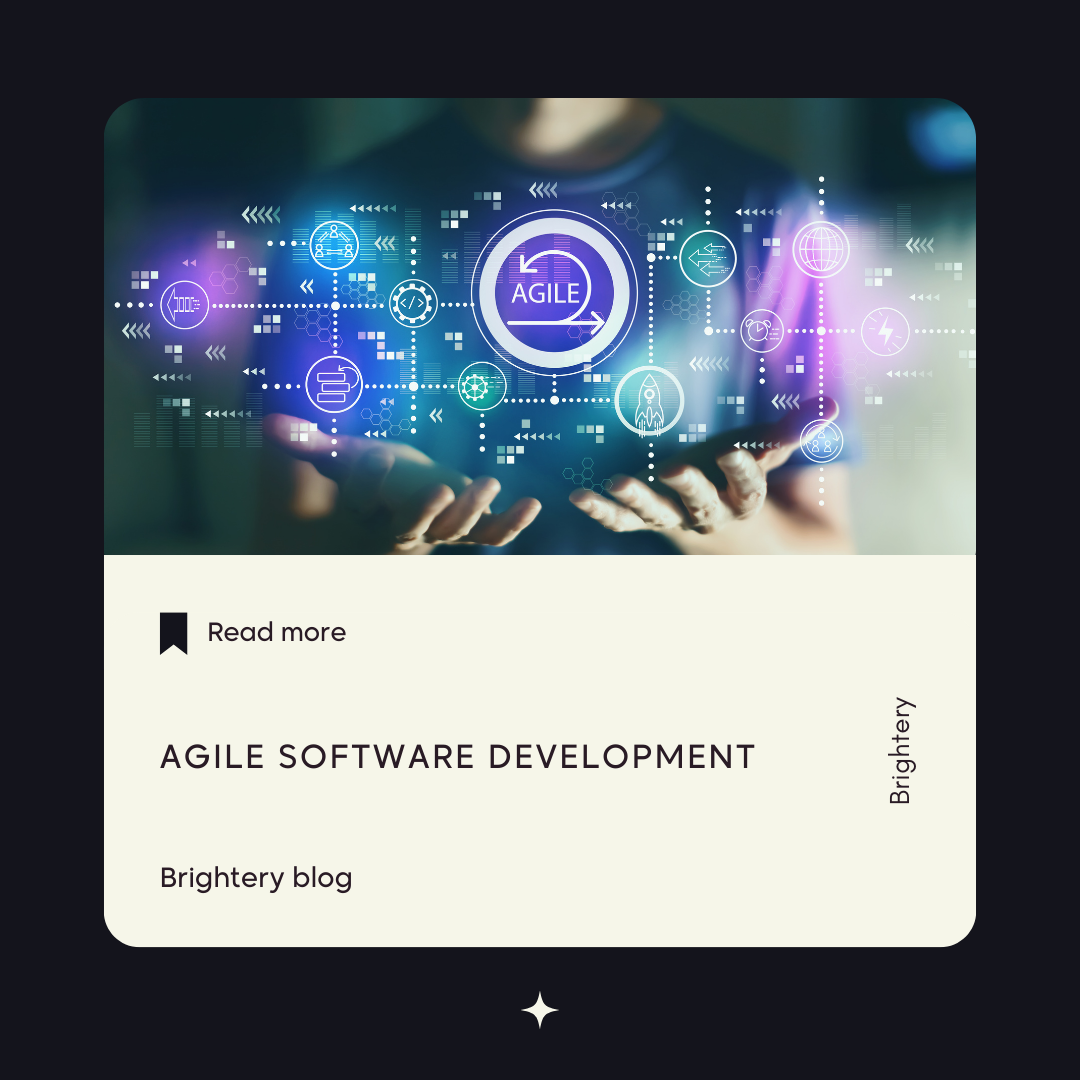Agile software development - Brightery